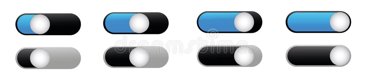 Material Design Switch Stock Illustrations – 571 Material Design Switch ...