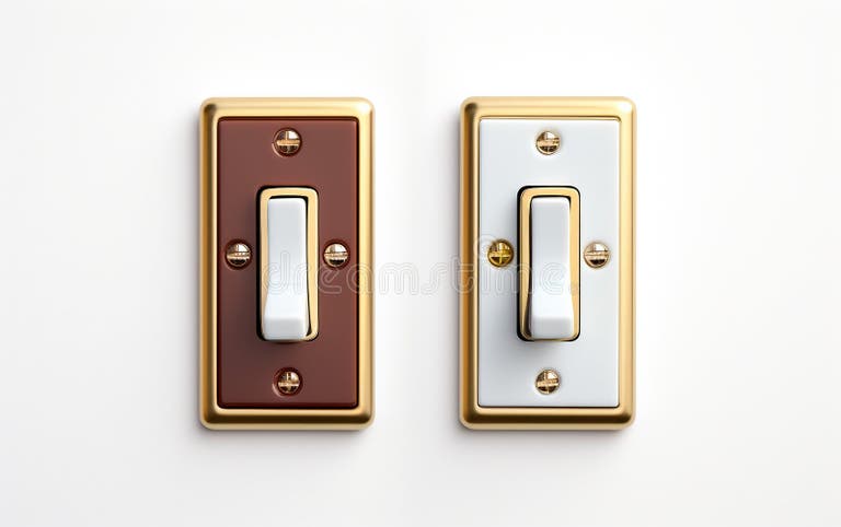 On/Off/on Toggle Switch Types with Transparent Background -Generative ...