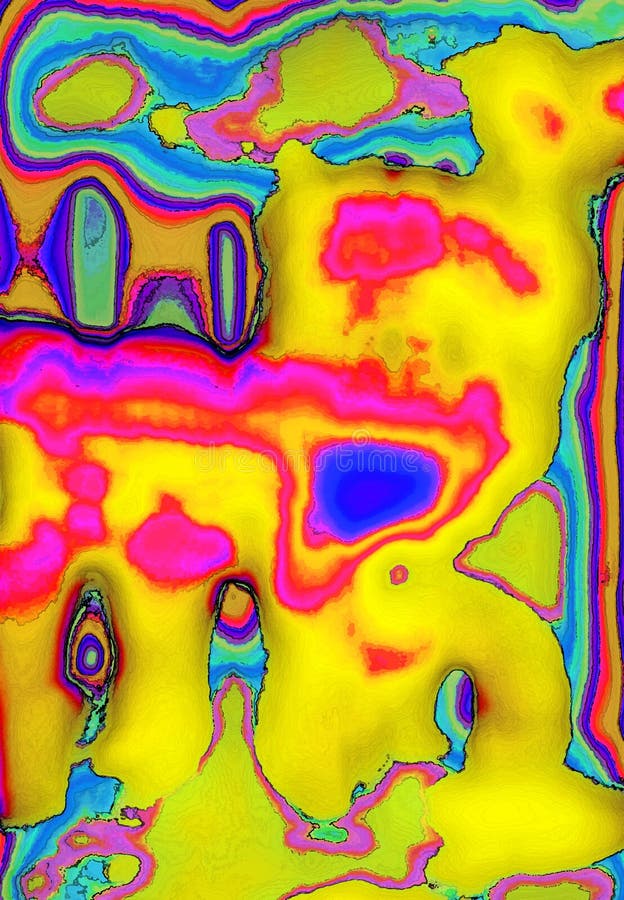 Offbeat Intriguing Bizarre Surreal Abstract Stock Illustration ...