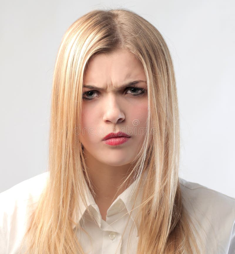 Offence stock image. Image of caucasian, woman, contempt - 23828045