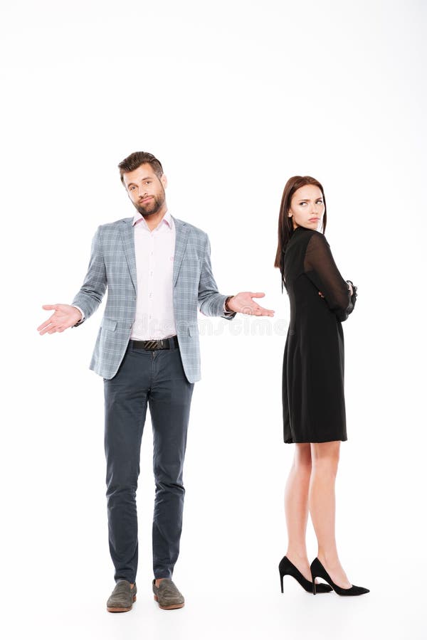 Handsome Man Standing Isolated Over Grey Background Stock Image - Image ...