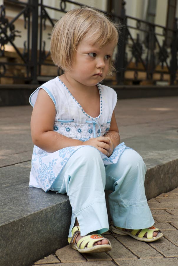 The offended child stock photo. Image of pout, insult - 22303236