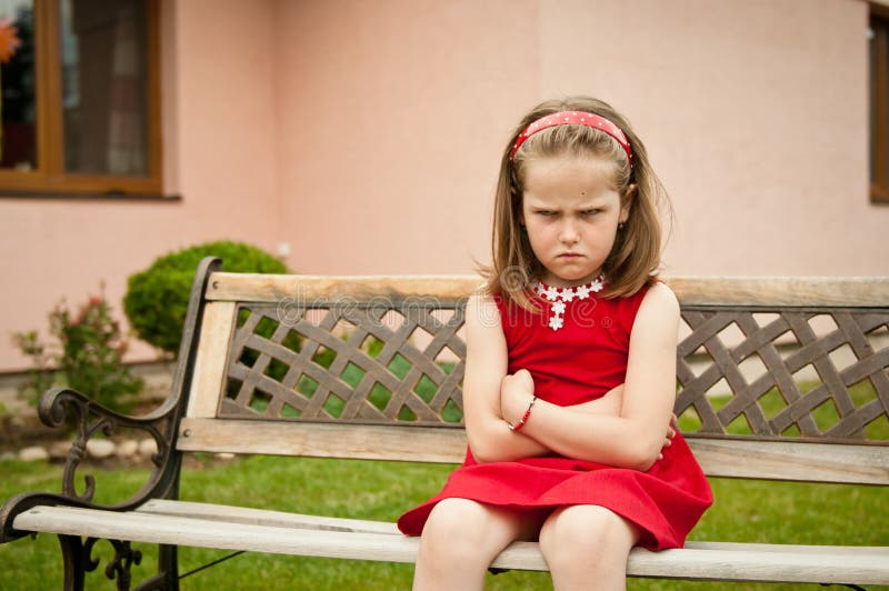 Offended child portrait stock photo. Image of life, beautiful - 24801742
