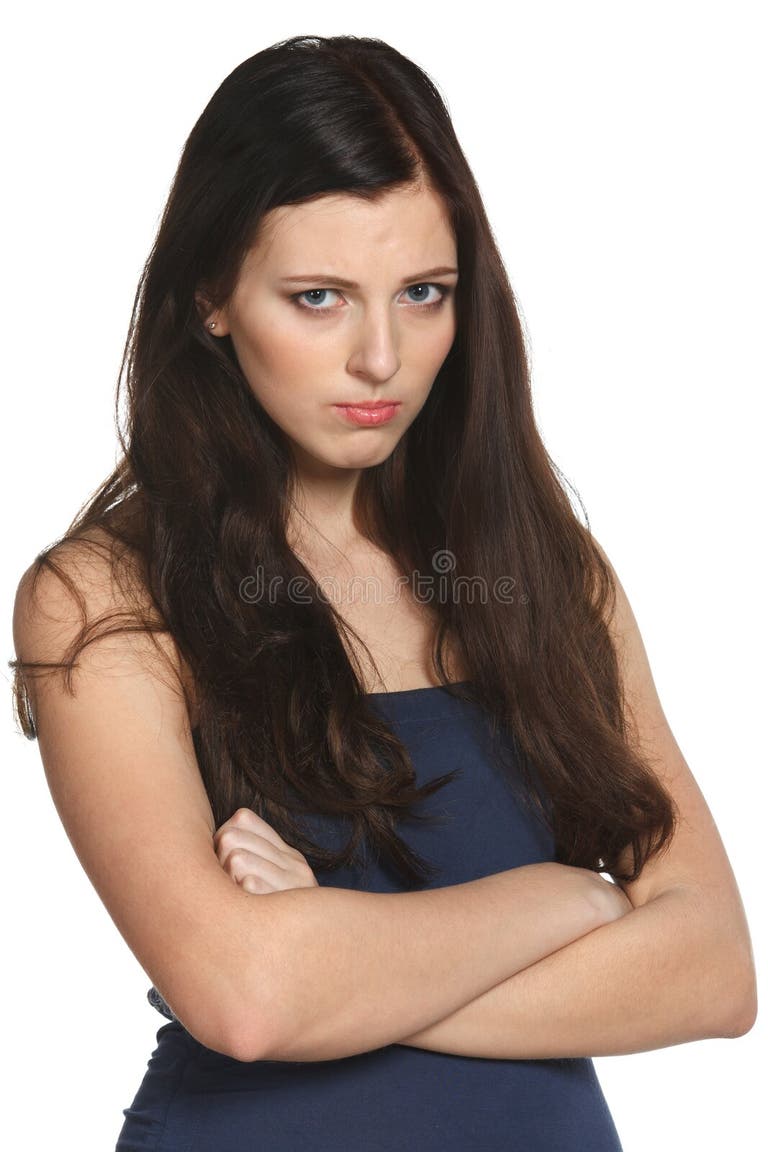 187 Beautiful Female Scowl Stock Photos - Free & Royalty-Free Stock ...