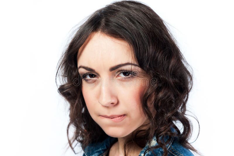 Offended girl stock photo. Image of beauty, person, light - 49970358