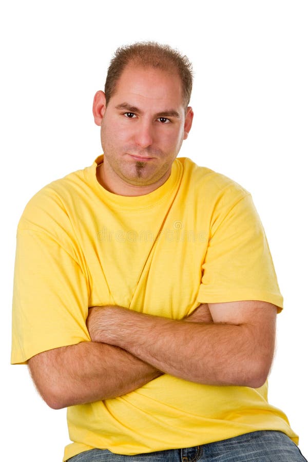 Offended man stock image. Image of shot, sulk, dismissive - 30422025