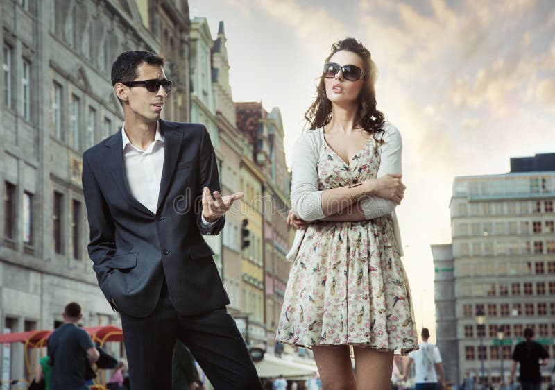 Offended woman stock image. Image of person, annoyed - 25441737