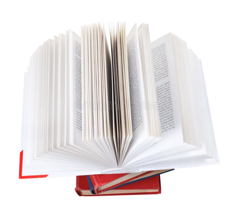 Offene Bücher Auf Holztisch Stockbild - Bild von informationen, blatt ...