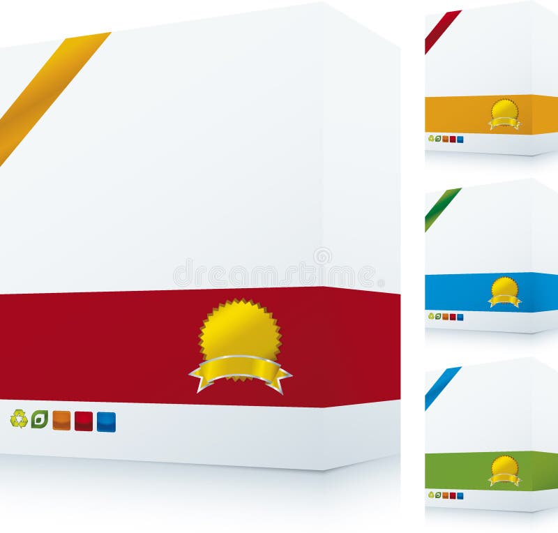 Offer box stock vector. Illustration of ribbon, vector - 7042662