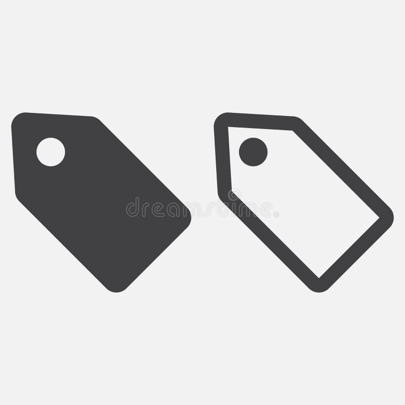 Offer Coupon Icon Vector Isolated on White. Stock Vector - Illustration ...