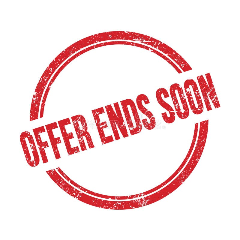 Offer Ends Soon. Special Offer Price Sign. Vector Stock Vector ...