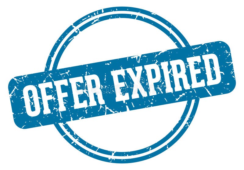 Offer Expired Stock Illustrations – 447 Offer Expired Stock ...