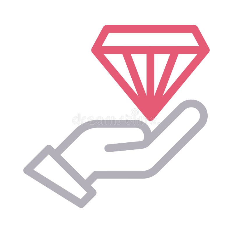 Offer Vector Color Line Icon Stock Vector - Illustration of help ...