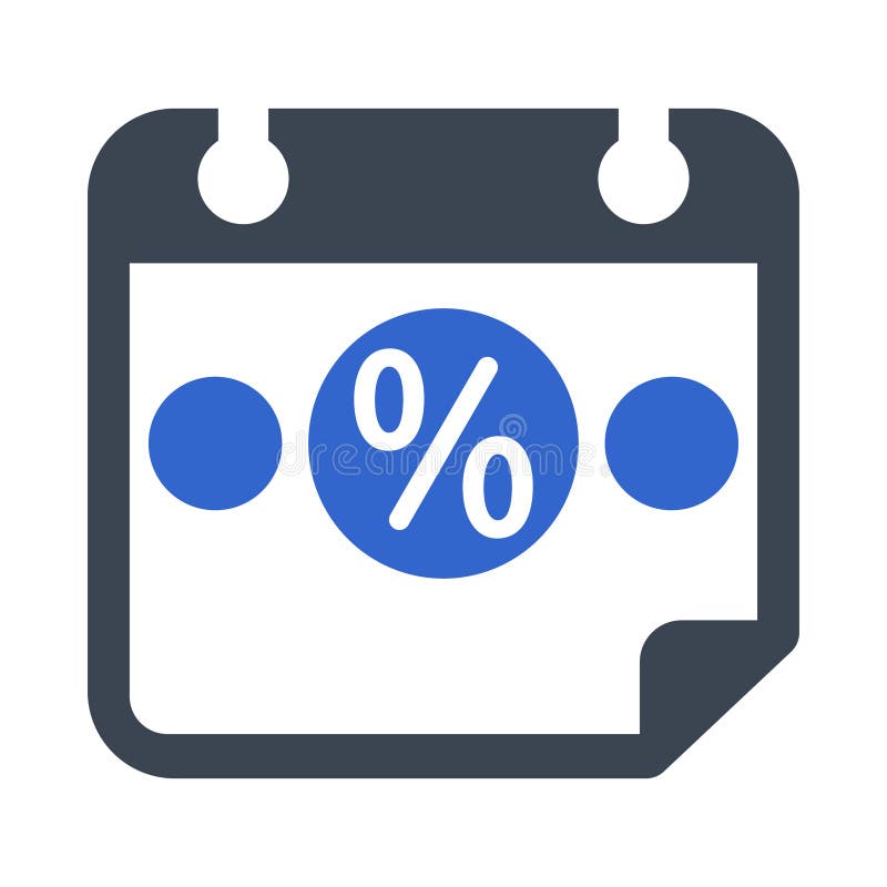 Offer schedule icon stock vector. Illustration of black - 261315989