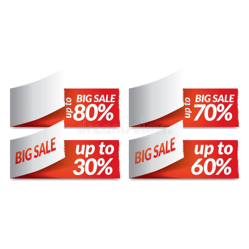 Offer Sticker. Vector Illustration Decorative Background Design Stock ...