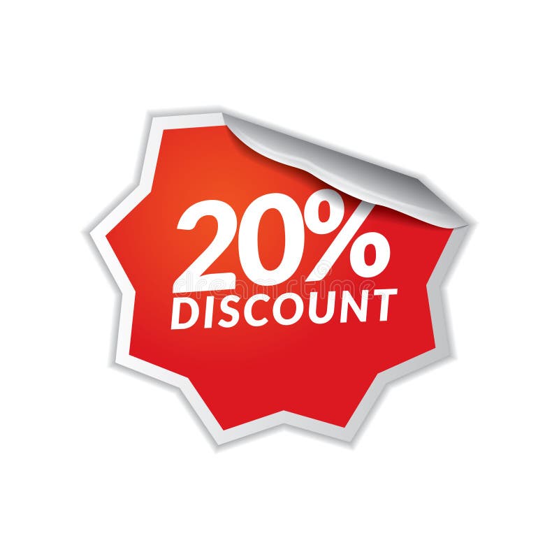 Offer Sticker. Vector Illustration Decorative Design Stock Vector ...