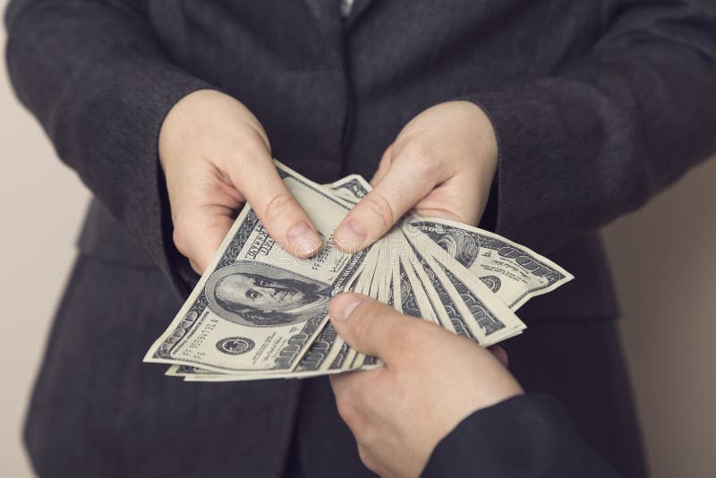 Offering bribe stock image. Image of authority, concept - 86755929