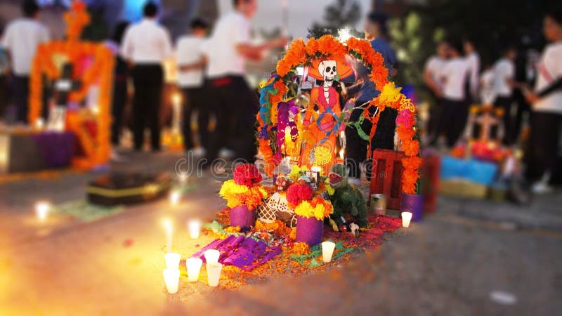 Offering Day of the Dead stock image. Image of ofenda - 79933613