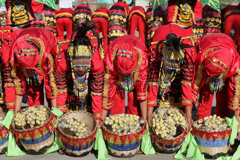 Offering Fruit Baskets Camiguin Editorial Photography - Image of ...