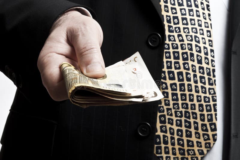 Offering money stock photo. Image of trade, offering - 18422384