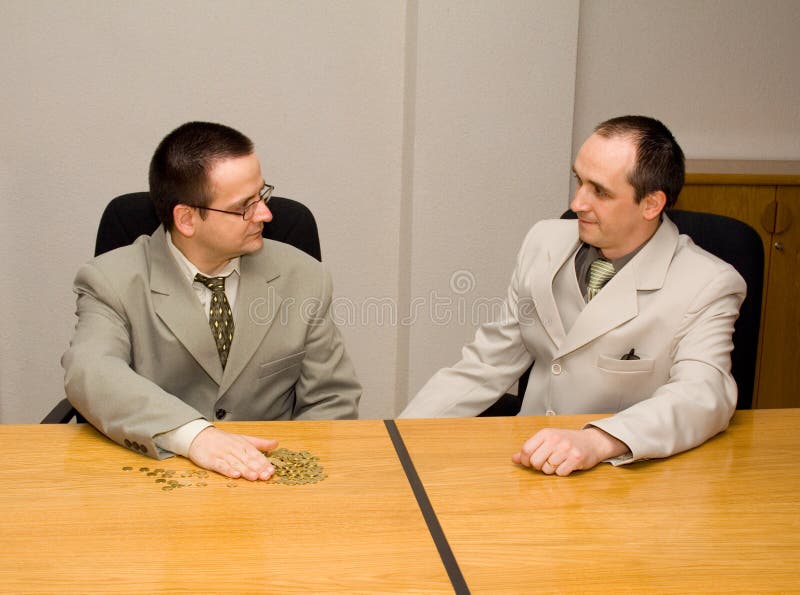 Offering performance bonus stock photo. Image of people - 2307296