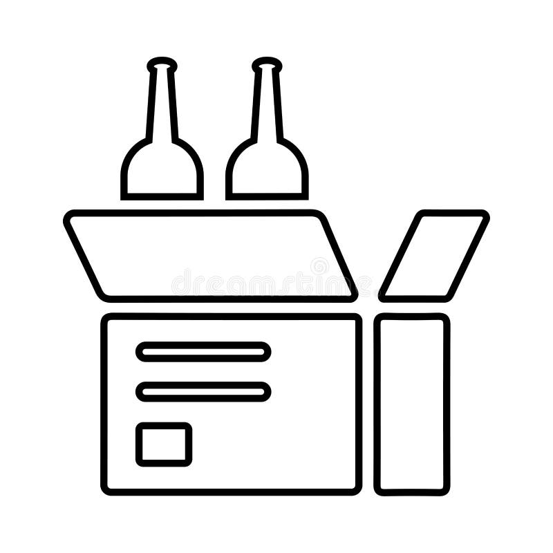 Offering, Private Outline Icon. Line Art Vector Stock Illustration ...