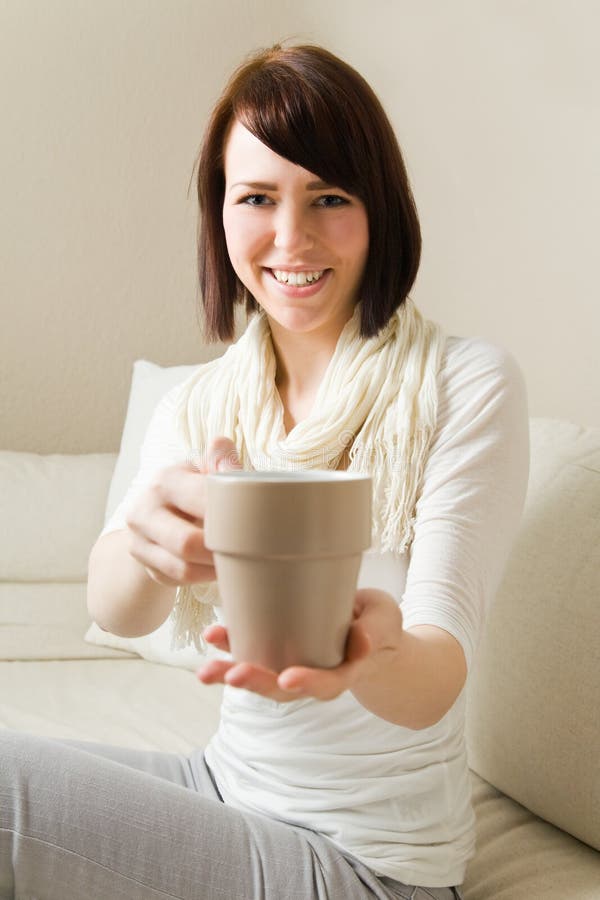 Offering tea stock image. Image of generosity, beverage - 9567905