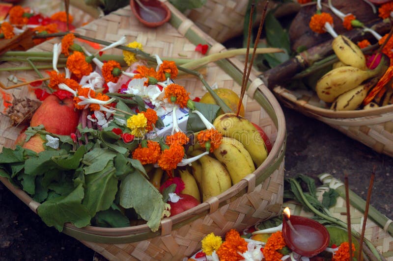 Offering to Sun-God editorial stock photo. Image of bengal - 20679628