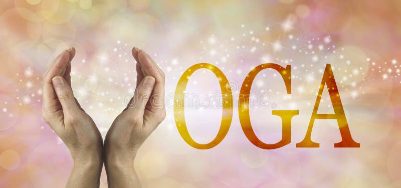 Offering Yoga Header stock photo. Image of energy, focus - 62931046