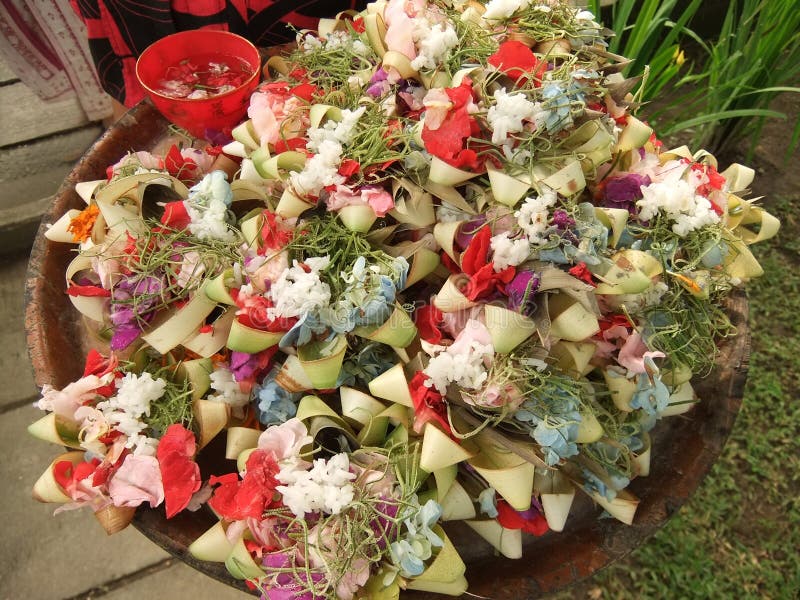 Offerings in Bali stock photo. Image of holy, colored - 19824708
