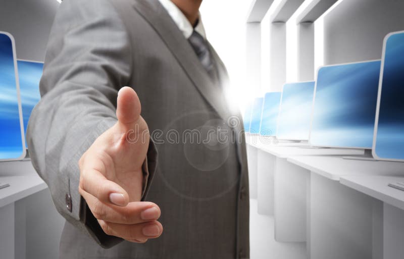 Offers handshake stock photo. Image of hand, greeting - 24437436