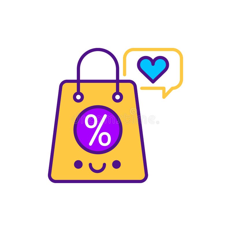 Offers Line Color Icon. SMM Promotion. Sign for Web Page, Mobile App ...