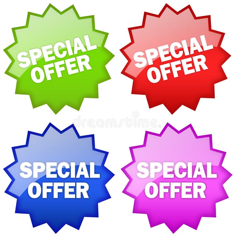 Icona di offerta speciale illustrazione vettoriale. Illustrazione di ...