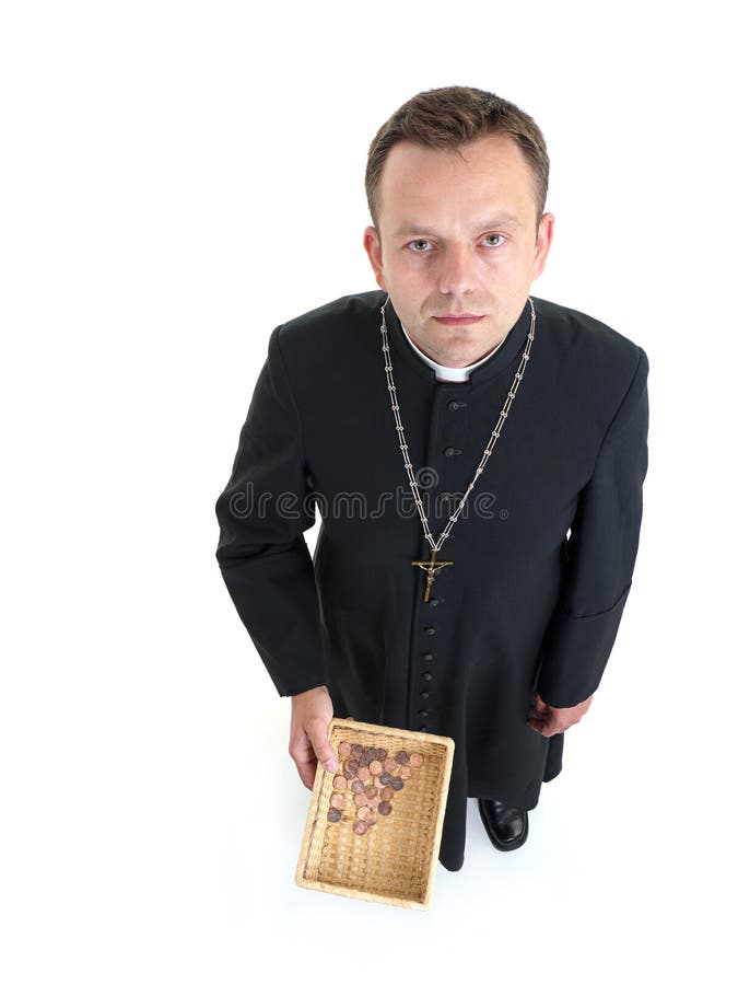 Offertoire photo stock. Image du aumône, église, argent - 40009778