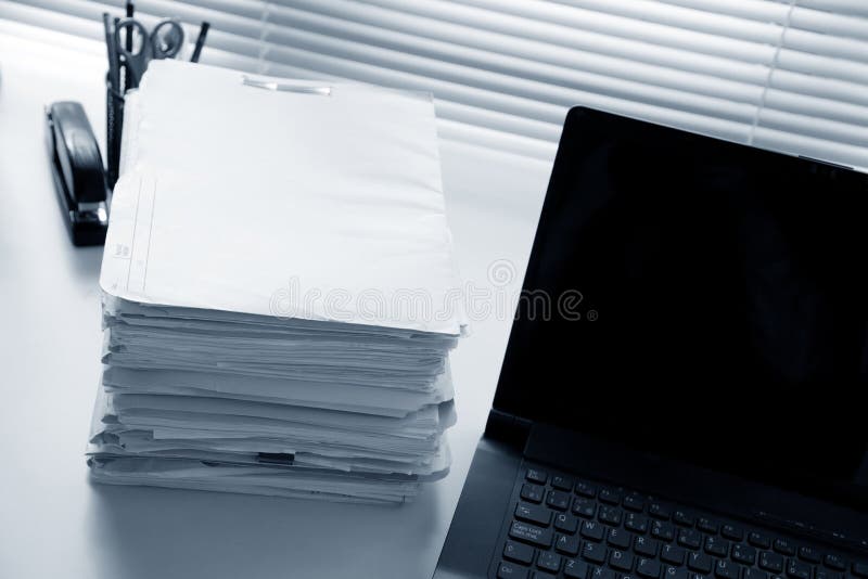 Files stock image. Image of offices, document, business - 60935