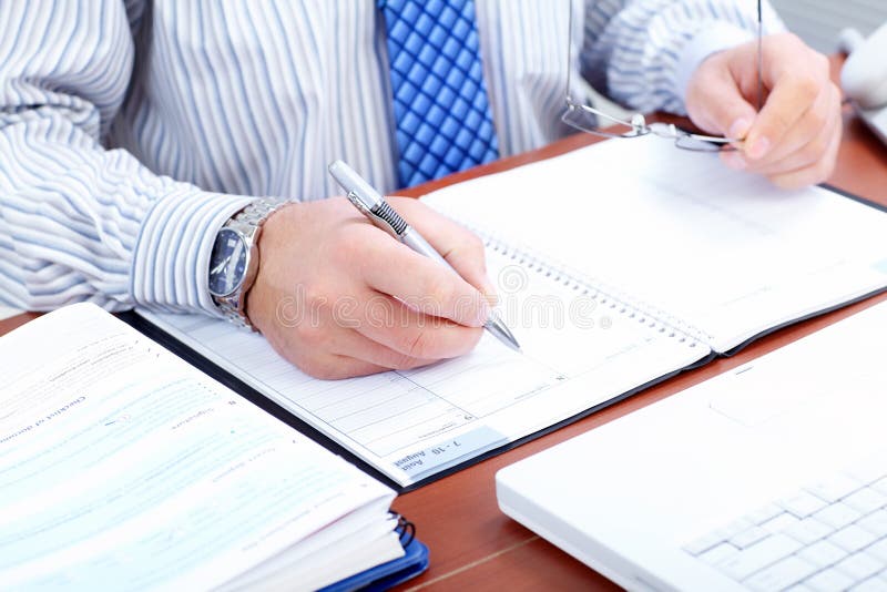 In the office stock photo. Image of adult, male, bookkeeping - 17822104
