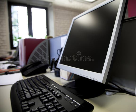 Office stock photo. Image of folder, black, interior, table - 3695524