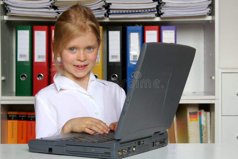 In the office stock image. Image of child, employee, busy - 755493