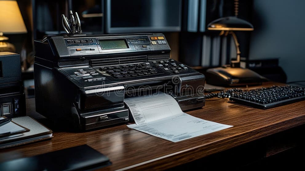 Office Action Document Processing Home Office Digital Printer Modern ...