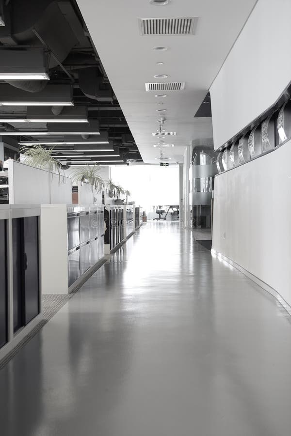 Office aisle stock image. Image of desktop, side, occupation - 10993933