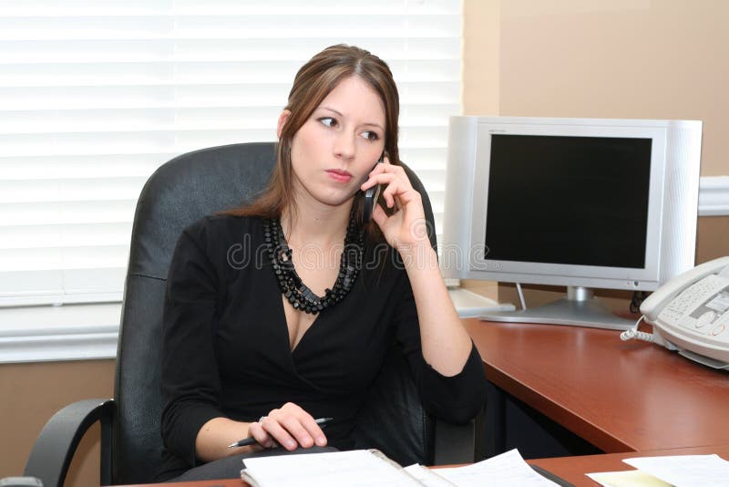 Office assistant stock photo. Image of home, helpline - 1731126