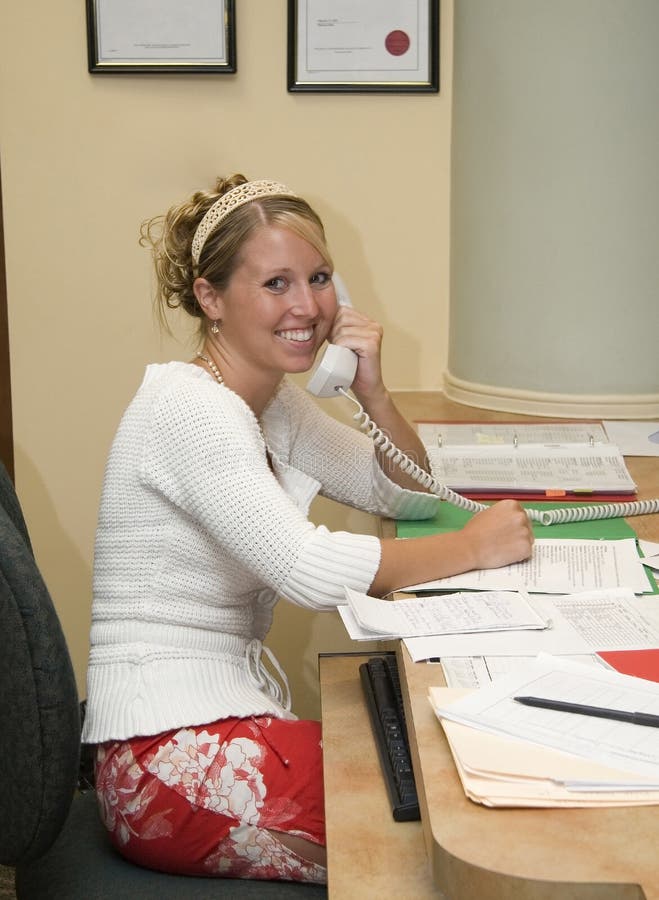 Office assistant stock photo. Image of messy, papers, cubicle - 1938586