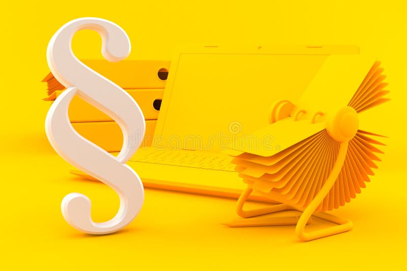 Office Background with Paragraph Symbol Stock Illustration ...
