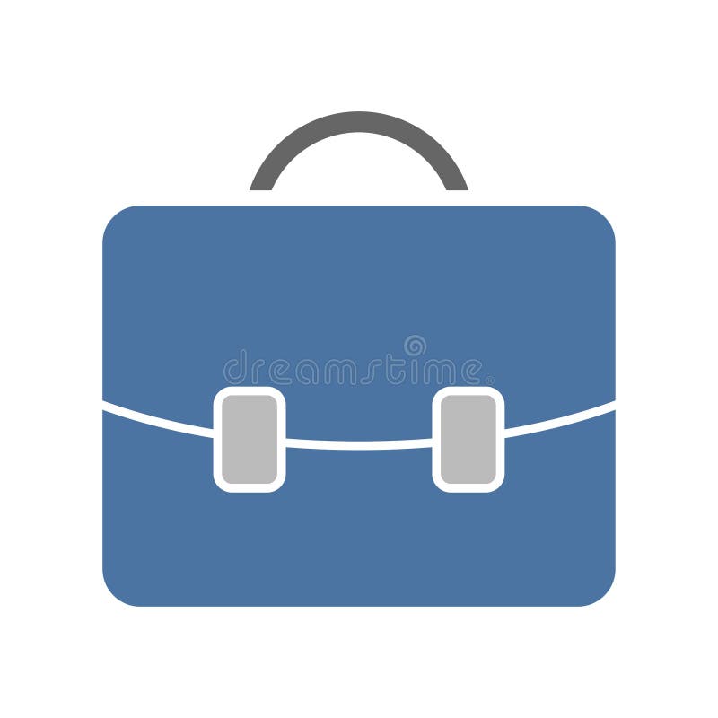 Office bag icon stock illustration. Illustration of conference - 98174724