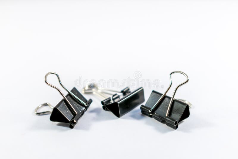 Binder Clips stock image. Image of fold, bind, stationery - 17334147