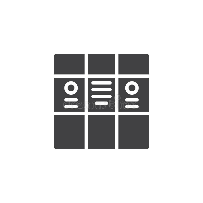 Binder Icon Vector Isolated on Grey. Stock Vector - Illustration of ...