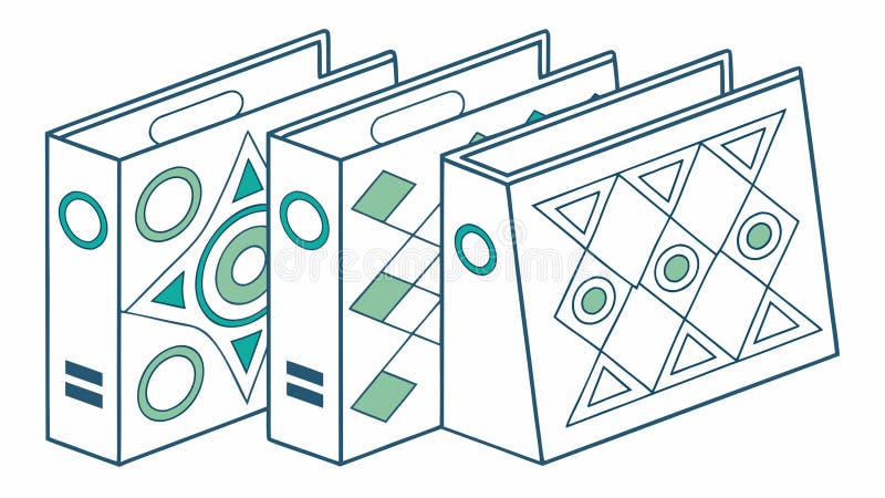 Office Binders Files, Document Management, Vector Illustration, Vector ...