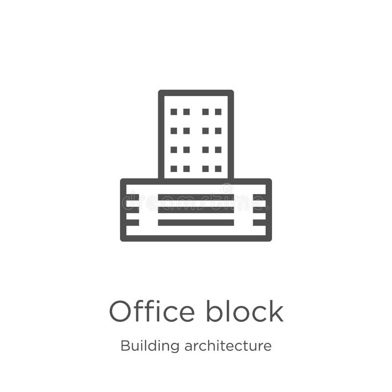 Ad Block Icon Vector from Advertising Collection. Thin Line Ad Block ...