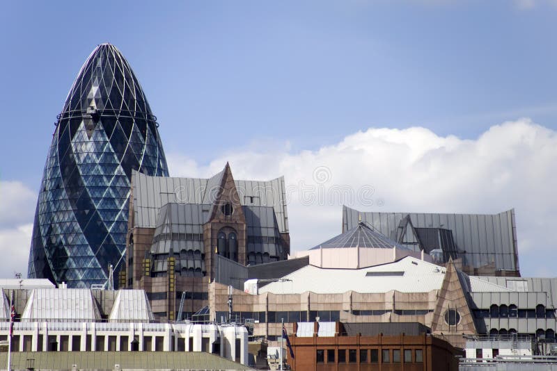 Office blocks stock image. Image of properties, corporate - 6839661