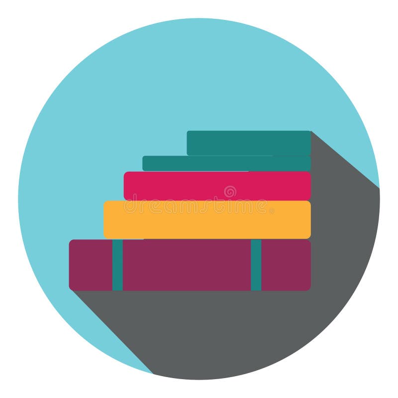 Office books, icon icon stock vector. Illustration of icon - 259789223